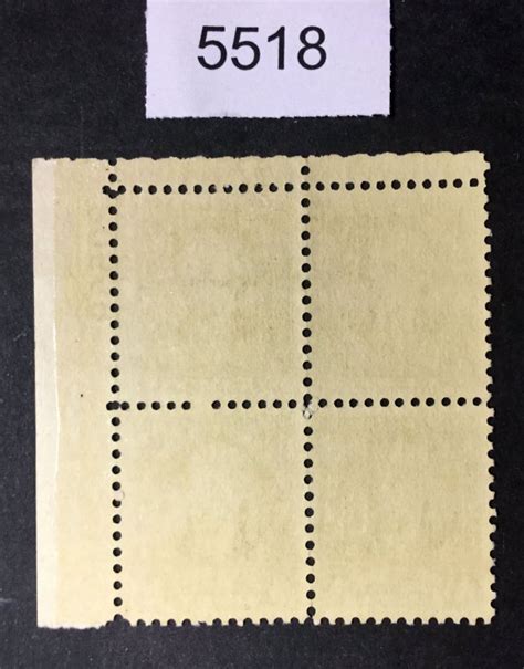 US Stamps 704 Mint OG NH Plate Block LOT 5518 United States