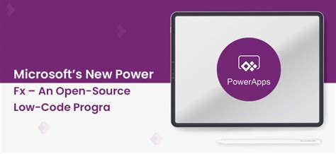 microsoft power fx an open source low code programming language