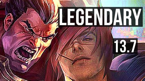 Darius Vs Sett Top 10 0 2 7 Solo Kills 1 5m Mastery Legendary