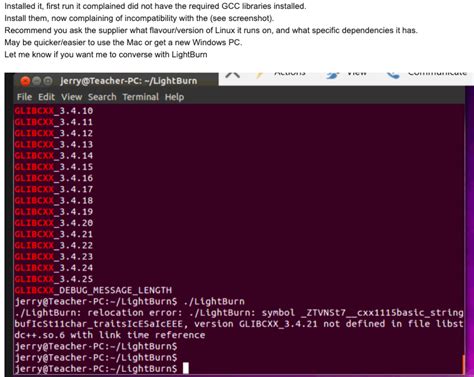 Lightburn On Linux Getting Started With Lightburn Lightburn Software Forum