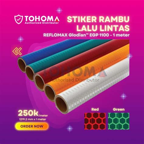 Jual Sticker Rambu Lalu Lintas Reflomax Glodian Egp Meter Di Seller Axie Store