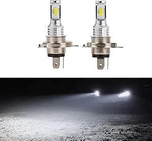 Amazon Crynod 2 PCS Car H4 LED Fog Lamp 3570 2SMD 6000K High