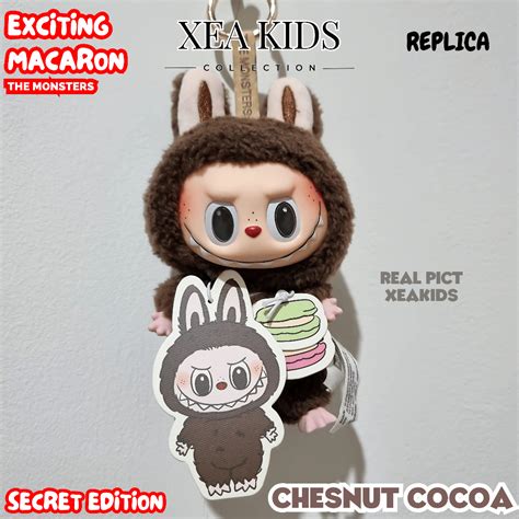 Labubu The Monsters Exciting Macaron Chesnut Cocoa Secret Edition Shopee Malaysia