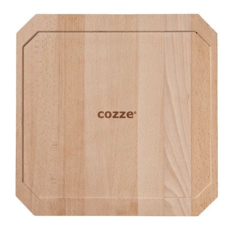 Cozze® Reversible Cast Iron Pan With Bamboo Tray 330 X 330 Mm Kettler Gb