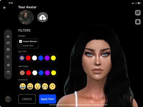 Gaming Ui Design Character Creation By Kendall Clark On Dribbble