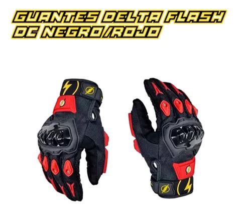 Guantes Kov Dc Delta Flash Con Proteccion En Nudillos Cuotas sin interés