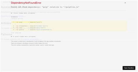 Browser Sync Jekyll Codesandbox