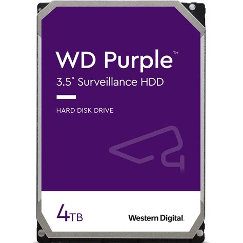 4TB WD Purple WD40PURZ 64MB 3.5" (8.9cm) SATA 6Gb/s - SATA 3.5 Zoll ...