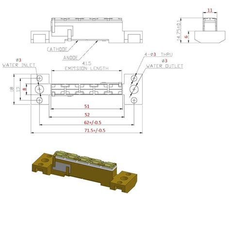 200w 808nm Laser Diode Linear Array Suppliers And Manufacturers China Wholesale Factory
