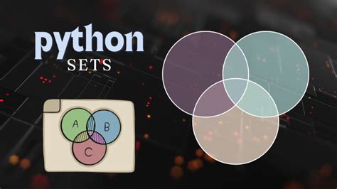 Python Set Intersection Method Finding Set Intersection Codelucky