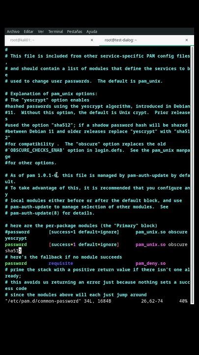 Cambia El Algoritmo De Hashing De Contraseñas En Linux Youtube