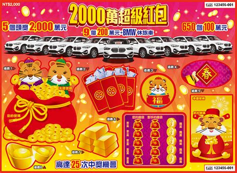【2024 大樂透加碼】113過年春節百萬大紅包／台灣彩券刮刮樂！ 奇奇筆記