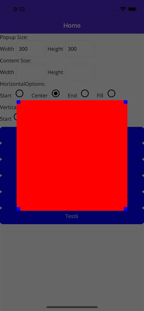 Bug Popup Cannot Be Display With Right Angles Or Rounded Angles