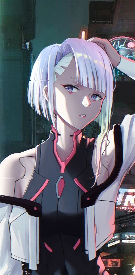 1176x2400 Art Cyberpunk Edgerunners Lucyna Kushinada 1176x2400