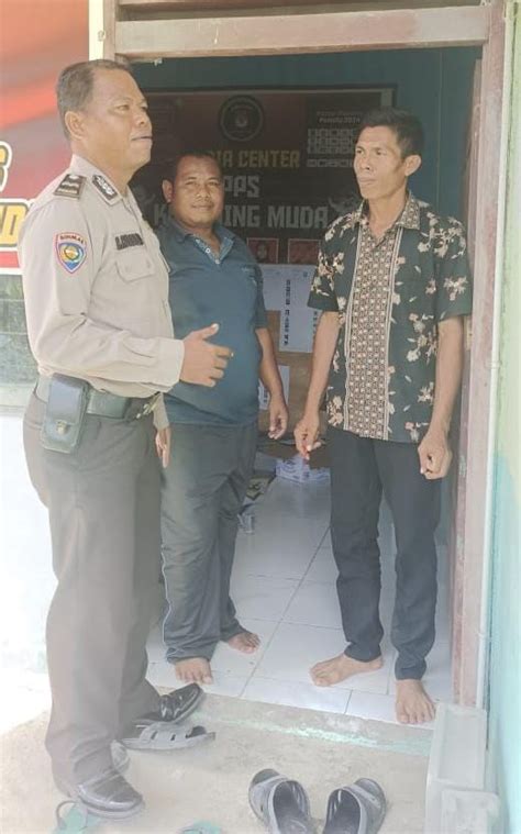 Jelang Pemilu 2024 Polsek Kemuning Gencarkan Giat Cooling System