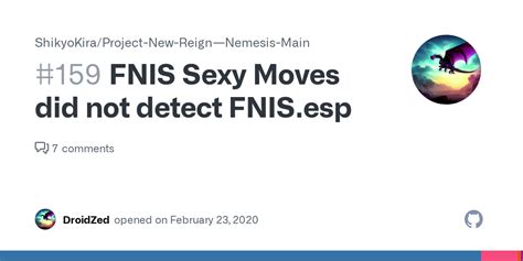 Fnis Sexy Moves Did Not Detect Fnisesp · Issue 159 · Shikyokira