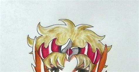 圣闘士星矢 霍特黑尔（天炉座 自己人设 Q版水性笔水彩笔燃烧） Phobebh可爱冰河のイラスト Pixiv