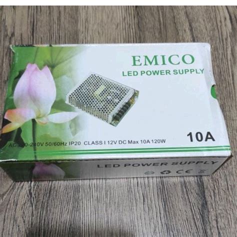 Transformer 10aadapter Led 12v Travo 10a Power Supply Neon Flex Led