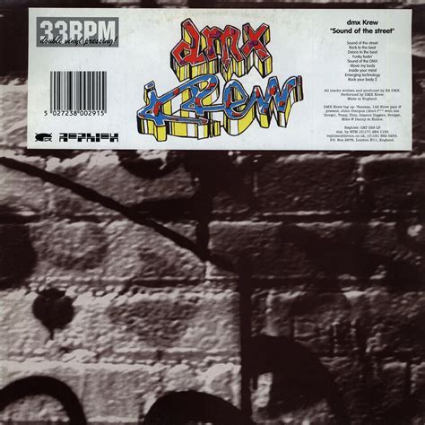 DMX Krew Sound Of The Street Vinyl 2LP 1996 UK Original HHV