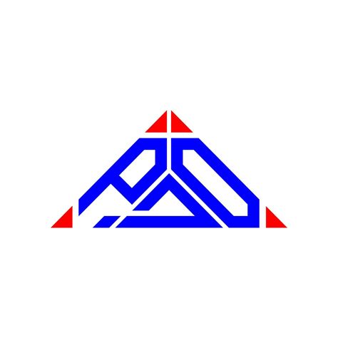 Pdo Letter Logo Creative Design With Vector Graphic Pdo Simple And