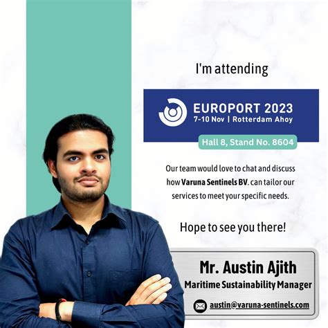 Europort2023 Maritimeindustry Innovation Networking Meettheteam Excitingtimes