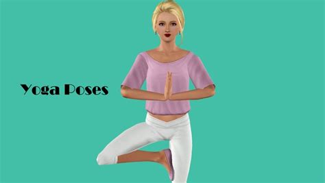 Carries Simblr Pose Pack Yoga Poses