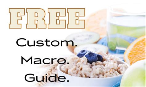 Custom Macros Fitness Artist