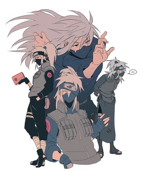 Hatake Kakashi Naruto Drawn By Woojoowoojoobox Danbooru