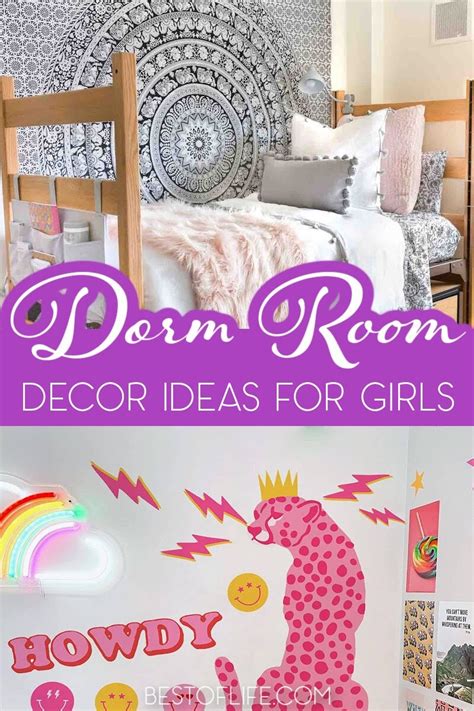 Dorm Room Decor Ideas For Girls In College The Best Of Life