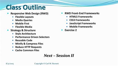 Session I Responsive Web Design Rwd Overview 831 Ppt Download