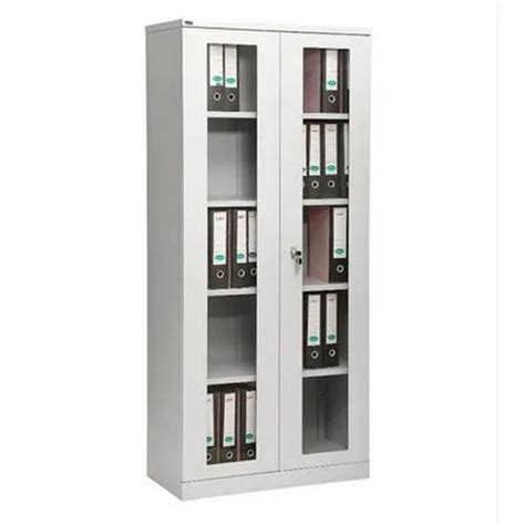Metal 2015 Swing Glass Door Filing Cupboard No Of Shelves 4 Shelves At ₹ 20192piece In
