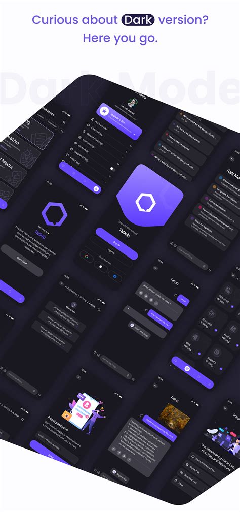 Talk Ai Ai Powered App Case Study Behance