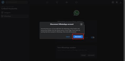 Cómo Desvincular Whatsapp De La Página De Facebook Recurso Wordpress