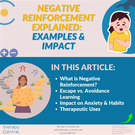 Nehative Reinforcement Explained Real Life Examples And Tips Therapy