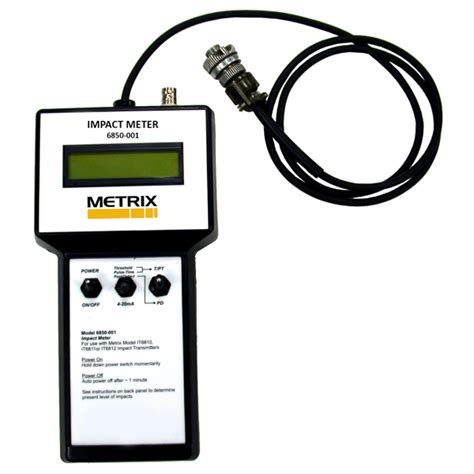 Metrix 6850 001 Impact Meter Cero Digi
