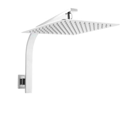 Buy Wels Bathroom Chrome Square 10 Stainless Steel Rainfall Ultrathin
