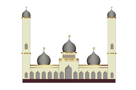 Premium Vector Mosque Design Vector Illustration