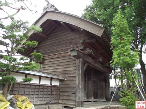 七戸城 移築城門青岩寺 日本の城写真集
