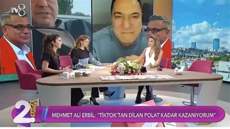 Mehmet Ali Erbil Tiktoktan Ne Kadar Kazanıyor Dilan Polatlı Yanıt Medyafaresi