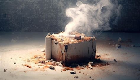 Premium Photo Nicotine And Tobacco Addiction