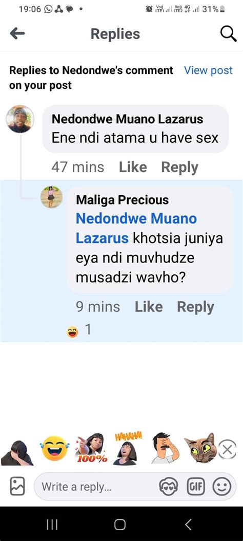 Lovedonia Khavhafarele Facebook