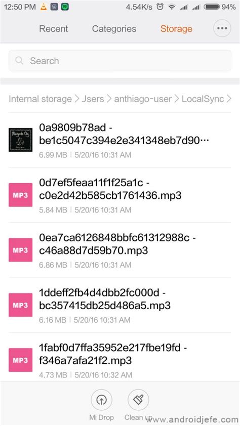 En dónde se descargan guardan las canciones de Spotify Android Jefe