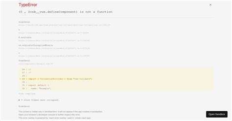 Veevalidate 30 Passive Mode Issue Codesandbox