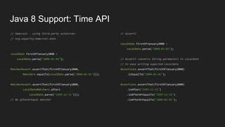AssertJ Quick Introduction PPT