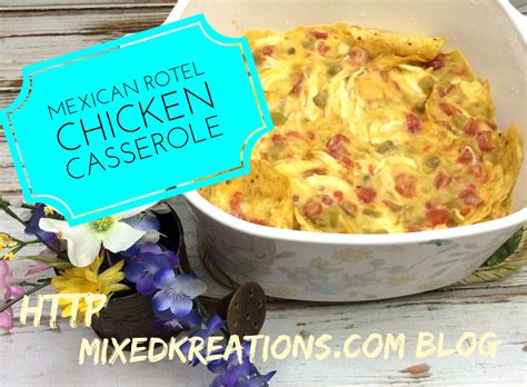 The Most Satisfying Mexican Chicken Casserole With Rotel How To Make