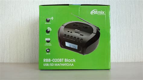 Обзор магнитолы Ritmix RBB-020BT Обзоры пользователей