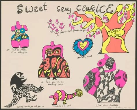 Niki De Saint Phalle Sweet Sexy Clarice Picture Color Codes
