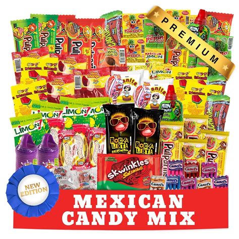 Mexican Candy Assortment Snacks 84 Count Variety Of Spicy Sweet Sour Bulk Candies Dulces