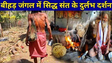 बीहड़ जंगल में सिद्ध संत के दुर्लभ दर्शनऔर भगवत प्राप्ति का मार्ग संत