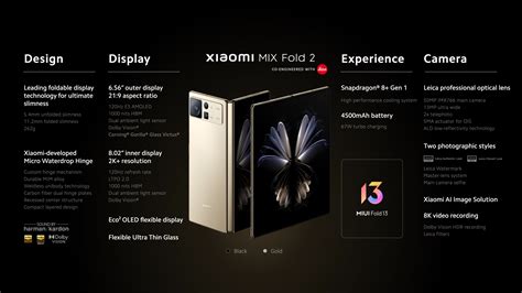 Xiaomi Mix Fold meilleur prix fiche technique et actualité Smartphones Frandroid